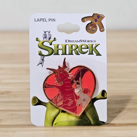 Dreamworks | Accessories | Dreamworks Shrek Donkey And Dragon Heart ...